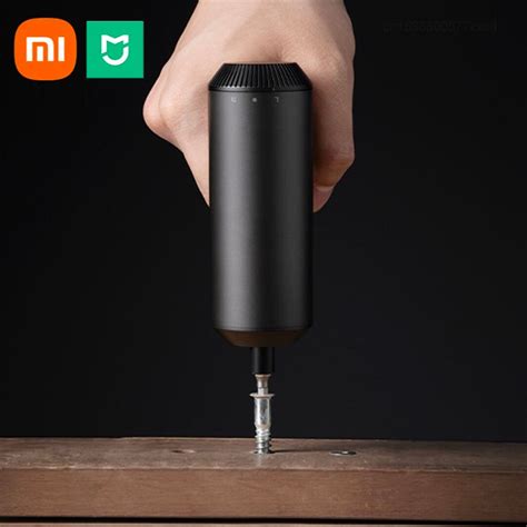 샤오미 미지아 무선 전기 스크루 드라이버 충전식 무선 스크루 드라이버 비트 세트 소형 리튬 전기 드릴 전동 공구