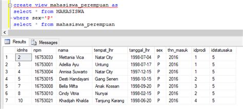 Blog Metta Mengenal View Dan Store Procedure Pada Sql Server