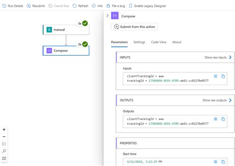 Azure Pass Custom Tracking Id From Logic App To Function App Stack