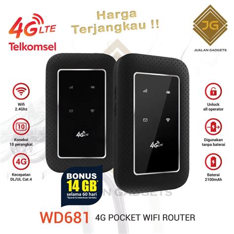 Jual Modem Mifi Wifi G Telkomsel Unlock All Operator Jio Jmr Garansi Wd Shopee