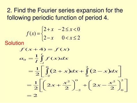 PPT FOURIER SERIES PowerPoint Presentation Free Download ID 4092866