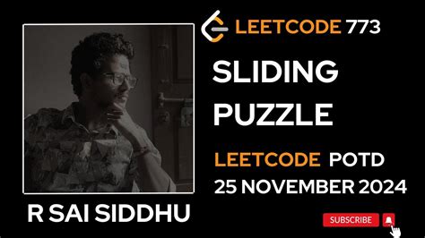 Leetcode Potd Leetcode 773 Sliding Puzzle Leetcode Potd Explanation