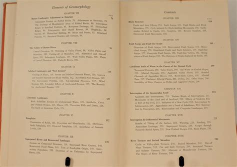 Geology Book Geomorphology An Introduction To The Study Of Etsy