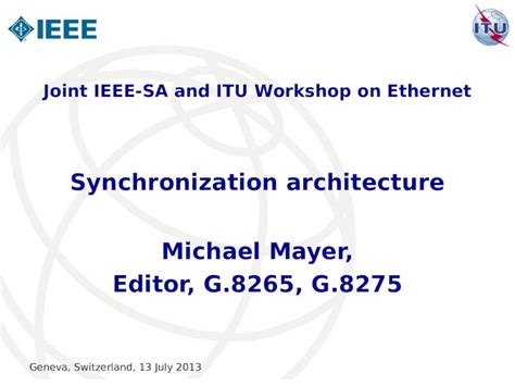 ppt synchronization architecture dokumen tips