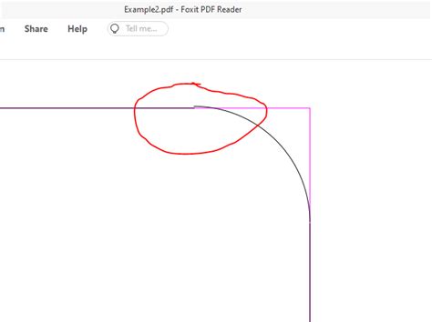 some of the arcs in my lisp generated pdf weren t properly created