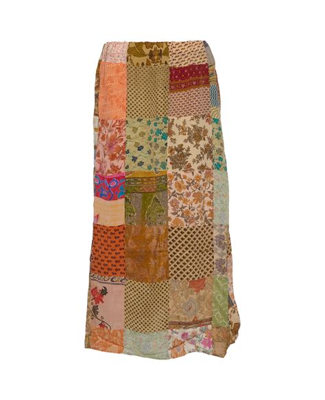 Maddie Silk Patchwork Skirt No 51 Sissel Edelbo