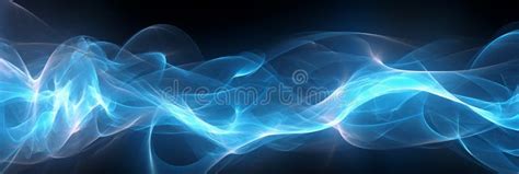 Abstract Blue Wave Energy Flow Design Stock Illustration Illustration Of Digital Dynamic