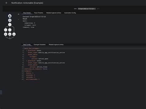 Unable To Setup Actionable Notifications In 1 Automation Specifically