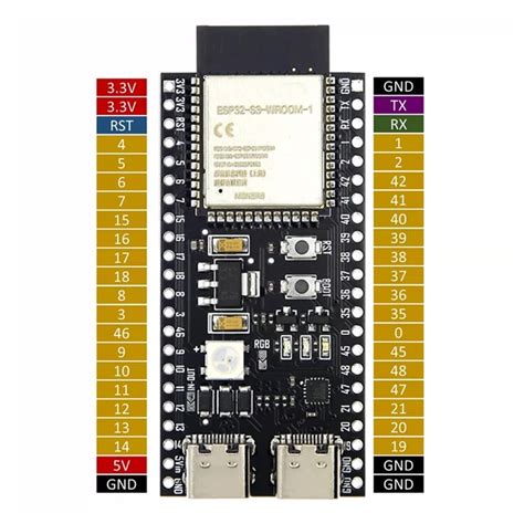 Carte De DÉveloppement Double Typec Avec Cœur Esp32 S3 Pour Une Connectivité Eur 2036 Picclick Fr