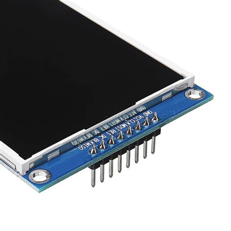 2 8 ISP LCD Module White Screen With ESP8266MOD Board NO CS Pin Any Help Displays