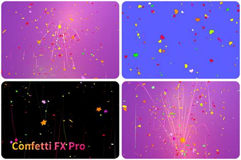 confetti fx pro vfx particles unity asset store
