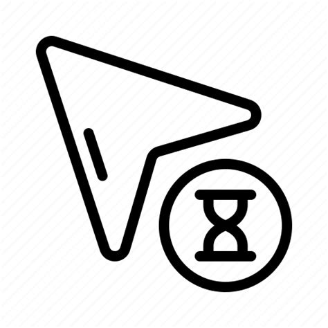 Loading Cursor Arrow Pointer Clicker Mouse Hourglass Icon