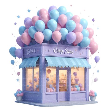 16 Png Cute Storefront Clipartwatercolor Clipart Floral Storefront