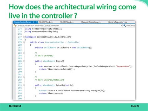 Repository And Unit Of Work Design Patterns Pdf Databases Computer Software And Applications