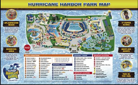 Old Hurricane Harbor Arlington Maps 2015 To 2023 Archive