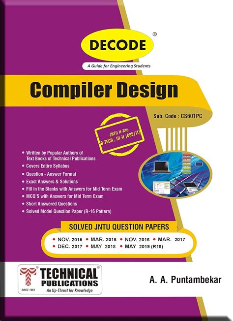 Decode Compiler Design For Btech Jntuh R16 Iii Ii Cseit Cs601pc