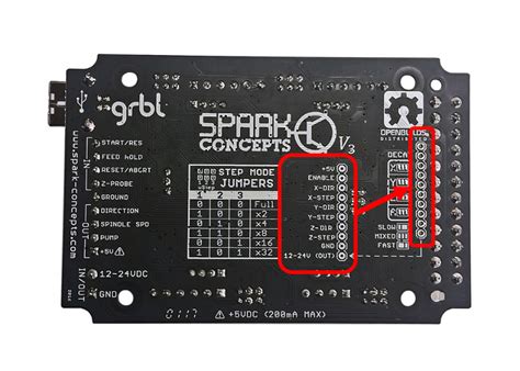 Hooking Up External Drivers To The CNC XPRO V3 Spark Concepts