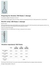 Mastering Titration: Step-by-Step Guide for Accurate Results | Course Hero
