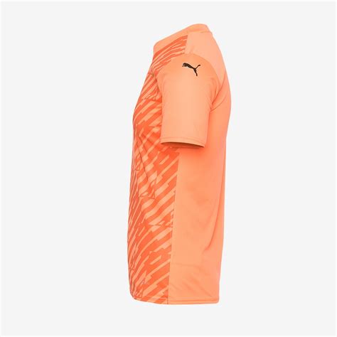 Puma Team Cup Ultimate Ss Shirt Neon Citrus Mens Football Teamwear Prodirect Soccer