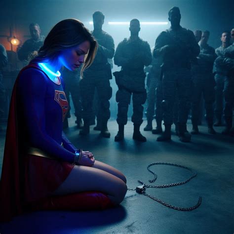 Supergirl Captured By Surve1shubham On Deviantart