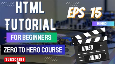 How To Play Video Audio In HTML HTML Beginners Tutorial YouTube