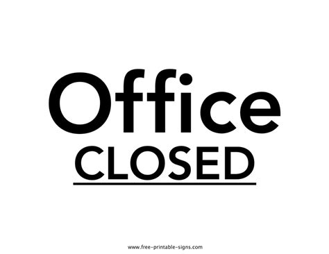 Printable Closed Sign Printable Free Templates