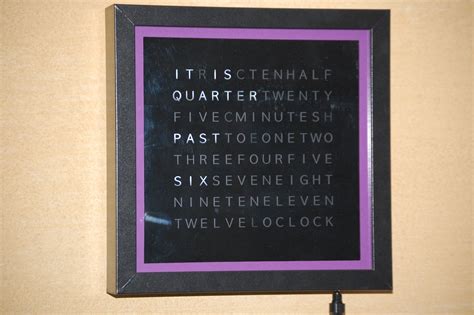 My Arduino Wordclock 15 Steps With Pictures Instructables