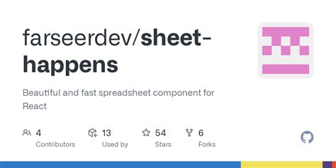 Github Farseerdev Sheet Happens Beautiful And Fast Spreadsheet Component For React