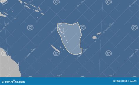 New Hebrides Tectonic Plate Contour Map Stock Illustration Illustration Of Cylindrical