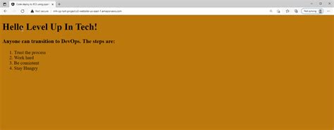 Automating Static Webpage Deployment Into Amazon S3 Using Aws
