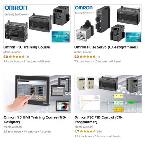 Jual Omron Video Tutorial PLC HMI Servo PID Using CX Programmer CX Designer Kab Karawang