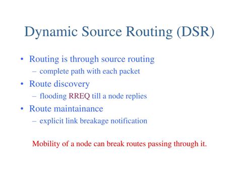 Ppt Routing In Mobile Ad Hoc Networks Powerpoint Presentation Free