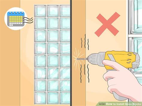 Ways To Install Glass Blocks WikiHow