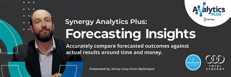 Synergy Analytics Plus Webinar Series Total Synergy