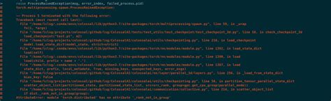 BUG Checkpointing Test Failed With PyTorch Issue Hpcaitech ColossalAI GitHub