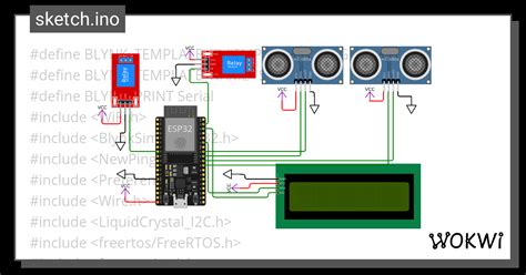 Water Level Wokwi ESP32 STM32 Arduino Simulator