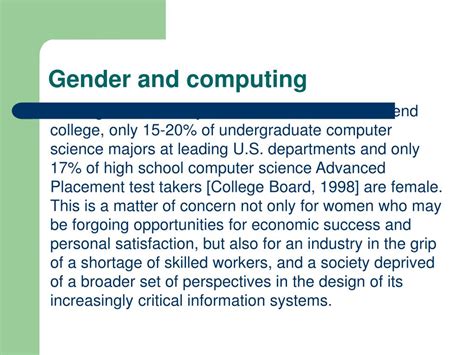 PPT Woman In Computing PowerPoint Presentation Free Download ID 7042180