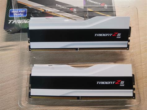 Купить Оперативная память G Skill Ddr5 Trident Z5 Rgb 32gb 2x16gb 6400mhz Cl32 32 39 39 102