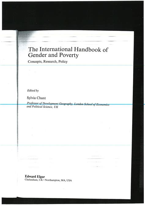 Pdf Methodologies For Gender Sensitive And Pro Poor Poverty Measures