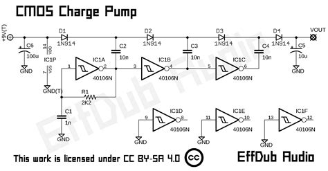 Charge Pump From Cmos Inverter Gates Yes Effdub Audio