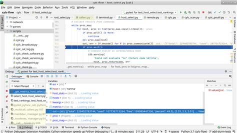 test host select unit tests fail locally when run within the ide