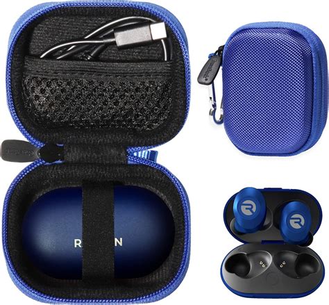Amazon Com Casesack Case For Raycon The Everyday Bluetooth Wireless Earbuds Blue Electronics