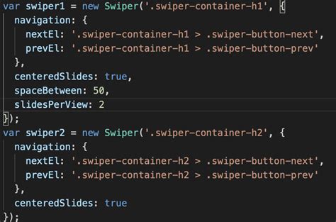 Nested Swiper Navigation Events Onprevclicke And Onnextclicke
