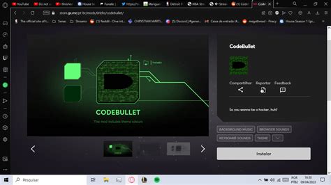 Code Bullet Has A Mod In The Opera Gx Browser Rcodebullet