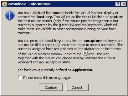 How Do I Trap The Mouse Pointer Within A VirtualBox Guest OS Super User