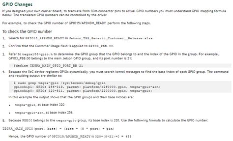 Gpio Changes Jetson TX NVIDIA Developer Forums
