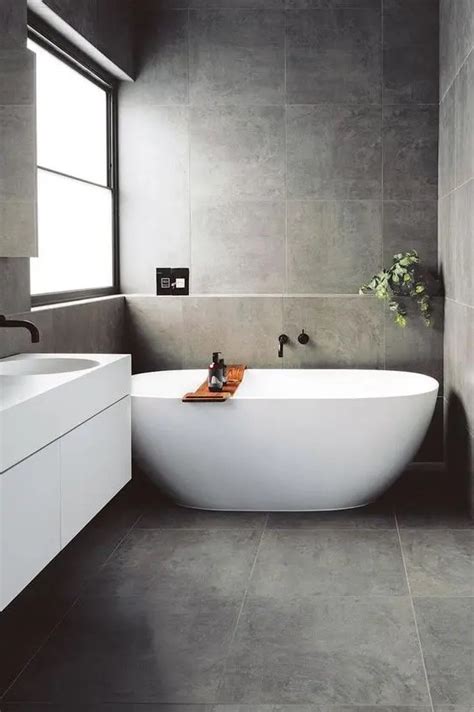 47 Stylish And Edgy Large Format Tile Ideas Shelterness