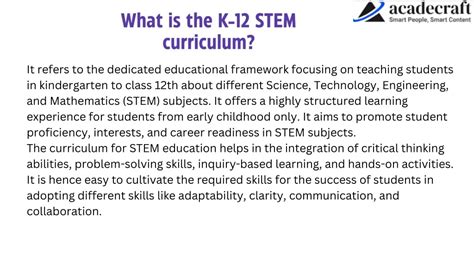 Ppt Best Practices For Optimizing K 12 Stem Curriculum Powerpoint