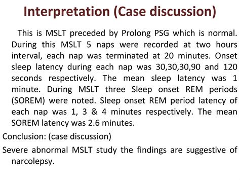 Multiple Sleep Latency Test Mslt And Maintenance Of Wakefulness Test