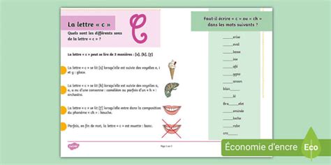 La Lettre C Professor Feito Twinkl